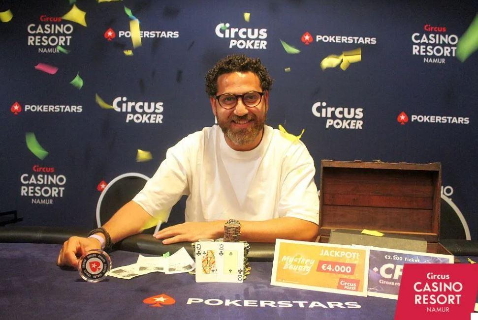 Circus Namur French Open: Bilal Atila knalt naar monsterstack in Main ...